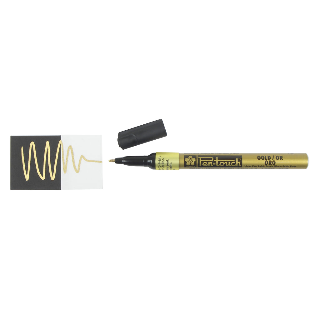 Sakura Pen Touch Metallic Gold 1.0mm – ShopSketchBox