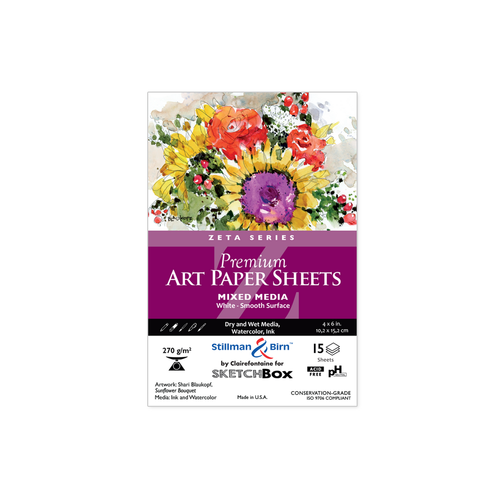 Stillman & Birn Zeta Mixed Media Paper--White – ShopSketchBox