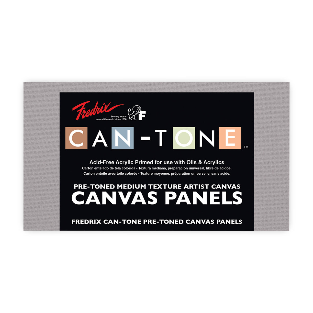 Fredrix Two Tone Canvas Panel Grey 4x8 3 pack – ShopSketchBox