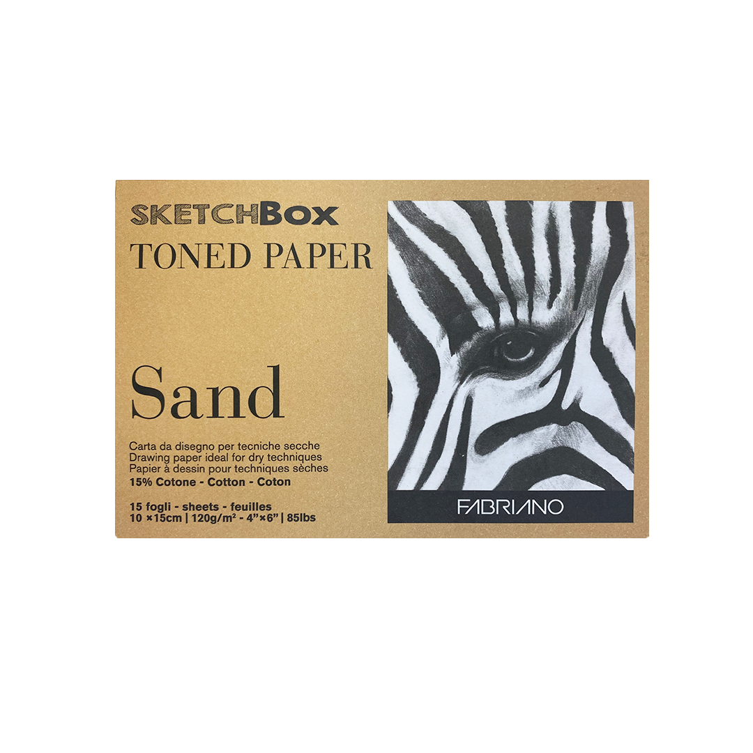 Fabriano Sand Toned Paper 4x6 --15 sheets – ShopSketchBox